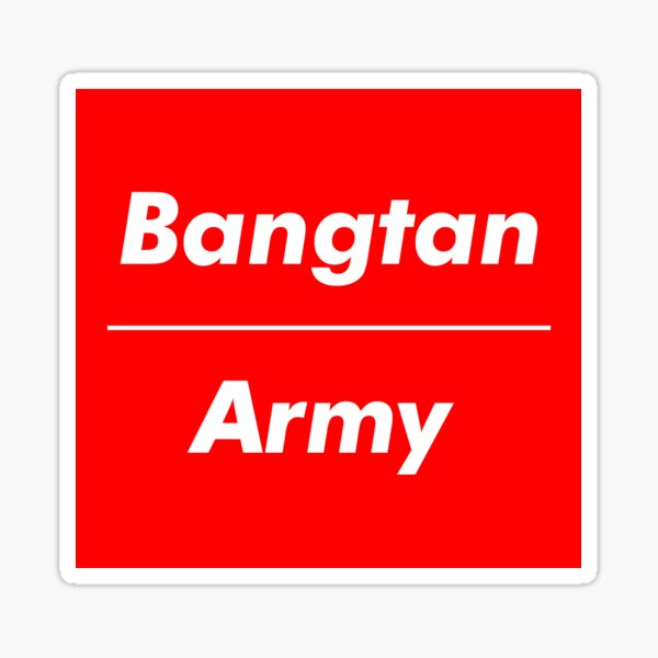 "Bangtan Boys " Sticker for Sale by nurfzr | Redbubble