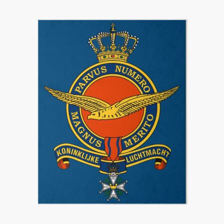"Royal Netherlands Air Force - Koninklijke Luchtmacht - Badge" Art ...