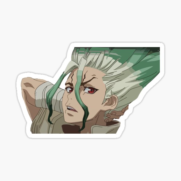 "Dr.stone - Senku ドクターストーン" Sticker for Sale by Tahoo | Redbubble