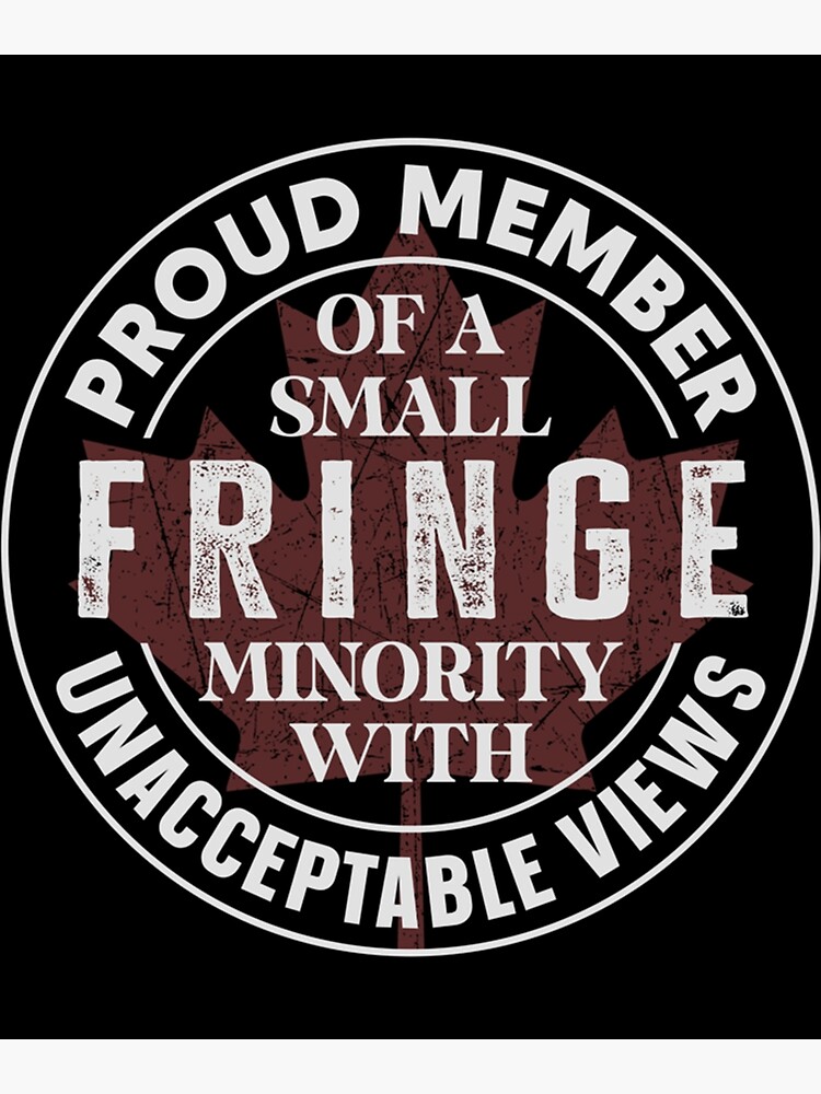 Lámina fotográfica «Orgulloso miembro de una pequeña minoría marginal ...