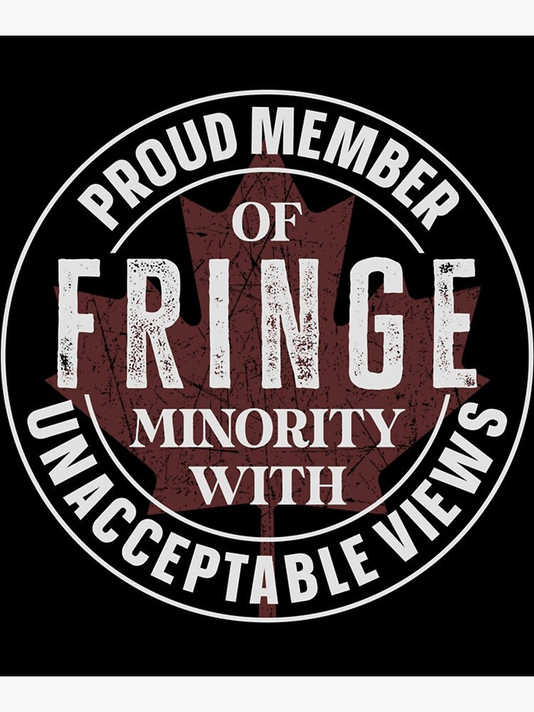 Póster «Orgulloso miembro de la minoría marginal con puntos de vista ...
