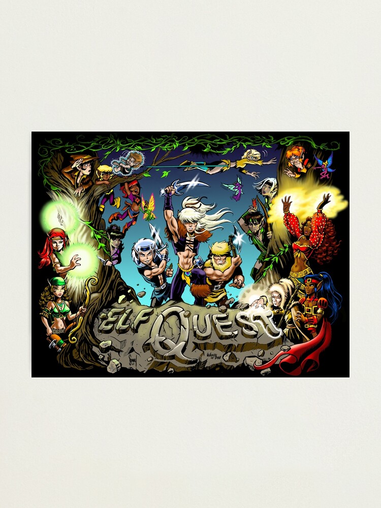 "ElfQuest Adventure" Photographic Print for Sale by elfquest | Redbubble