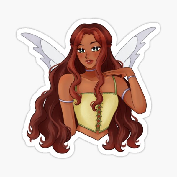 "layla/aisha" Sticker for Sale by jennvie | Redbubble