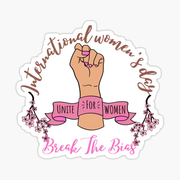 "international women's day, Break The bias" Sticker by Special-Art1 ...