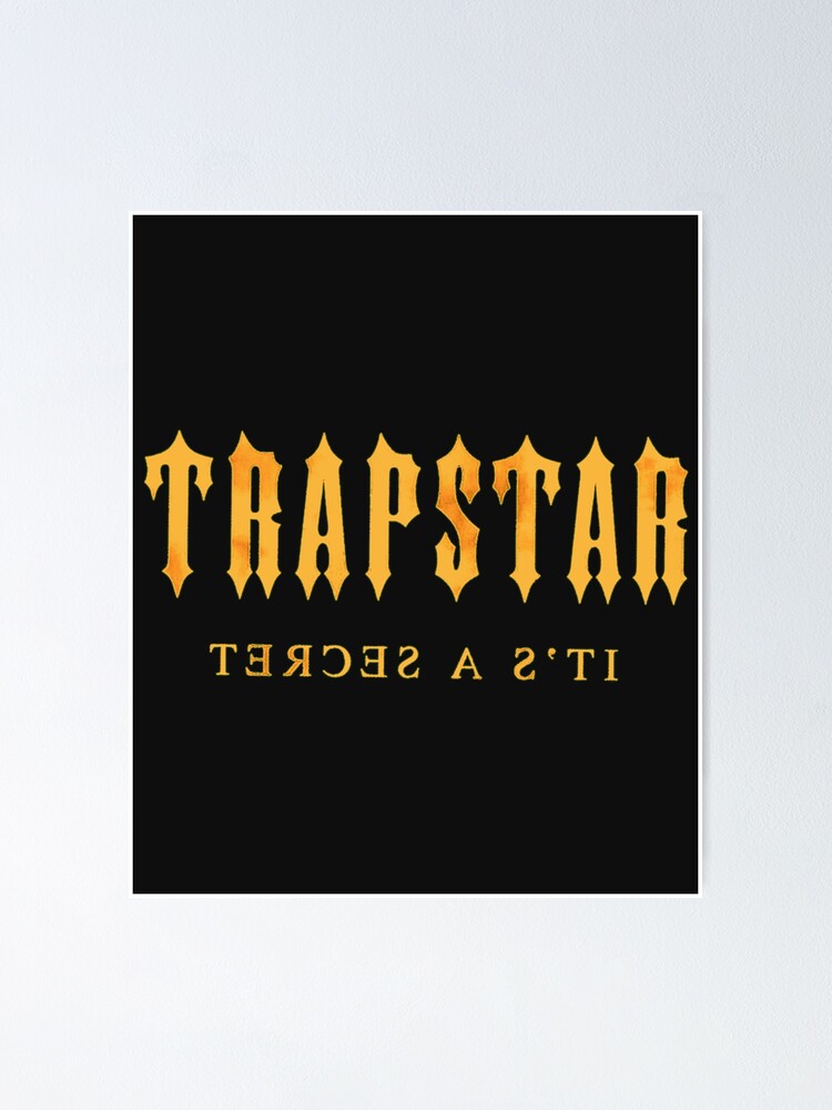"Trapstar yellow " Poster for Sale by ILOVEHIPHOP | Redbubble