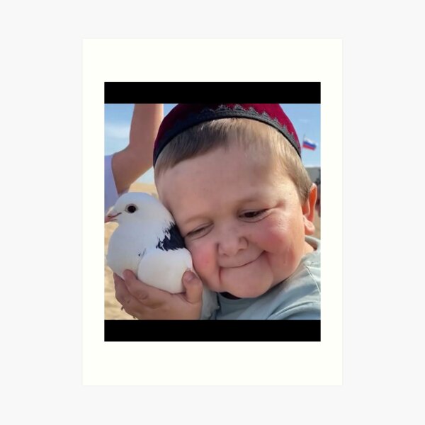 "Hasbulla - Funny Hasbulla Hasbullah smile - Hasbullah" Art Print by ...