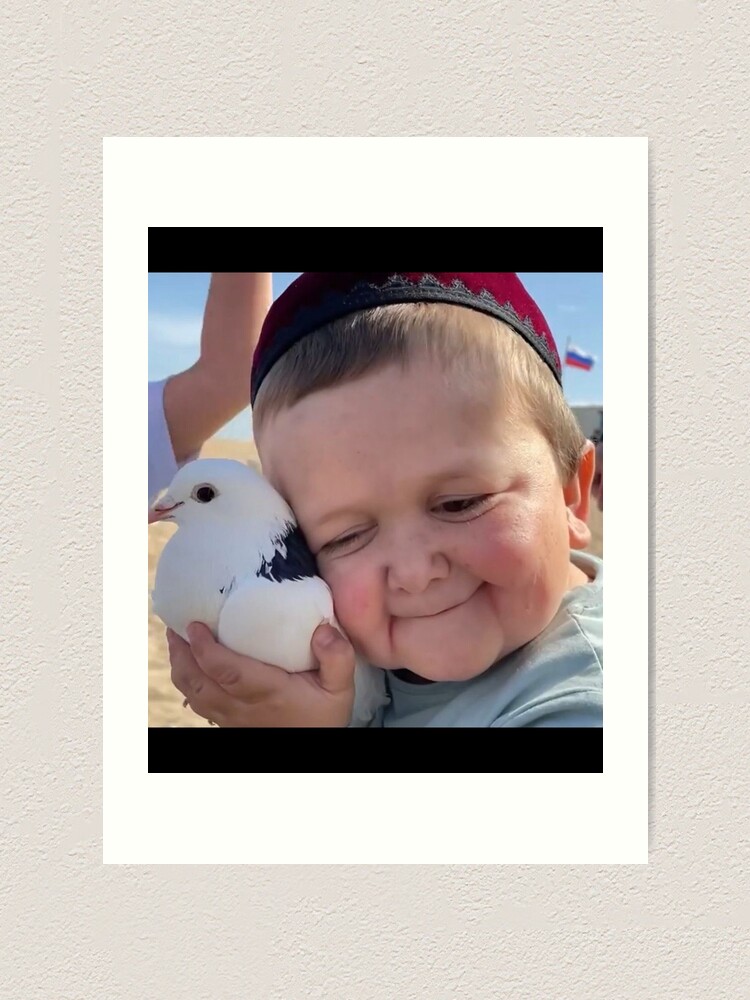 "Hasbulla - Funny Hasbulla Hasbullah smile - Hasbullah" Art Print by ...