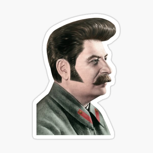"Stalin Heart Hands" Sticker by Al-Dante | Redbubble