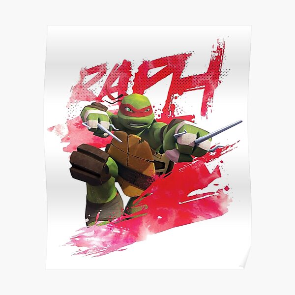 "Raphael TMNT" Poster for Sale by BahaUS | Redbubble