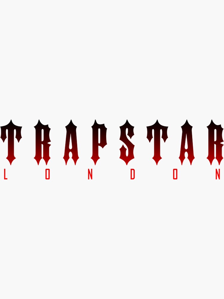 "trapstar " Sticker by ILOVEHIPHOP | Redbubble