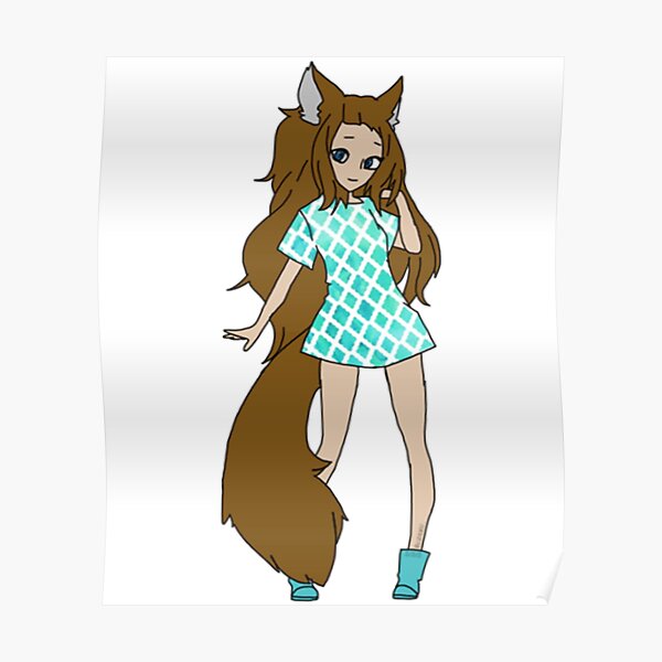 "Alice oc werewolf " Poster for Sale by GabrieMayra | Redbubble