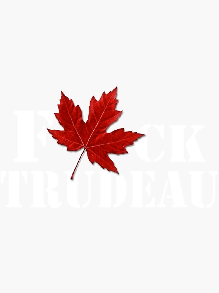 "F K Trudeau" Sticker by FforFlying1802 | Redbubble