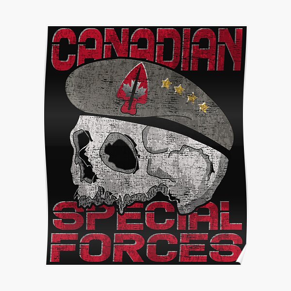 "JTF Joint Task Force 2 Canadian Special Forces #1951" Poster for Sale ...