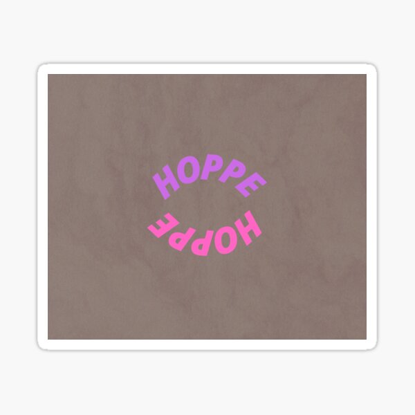 "Hopp pop life hot" Sticker by loudyy | Redbubble