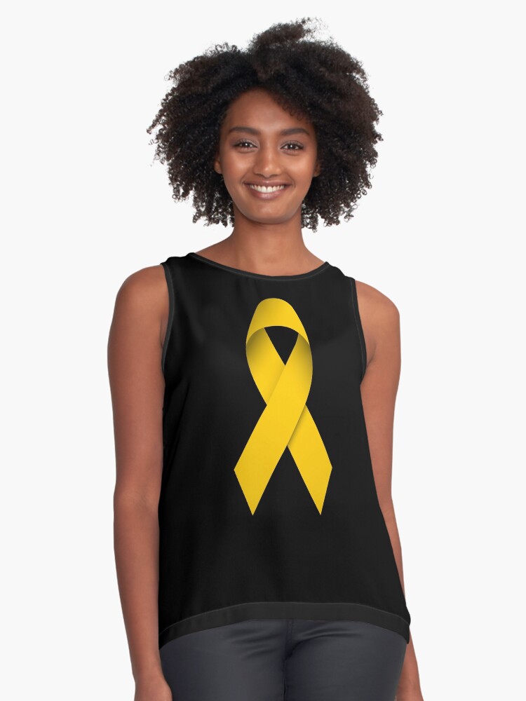 "Yellow Ribbon" Sticker by FreakOutShirts | Redbubble