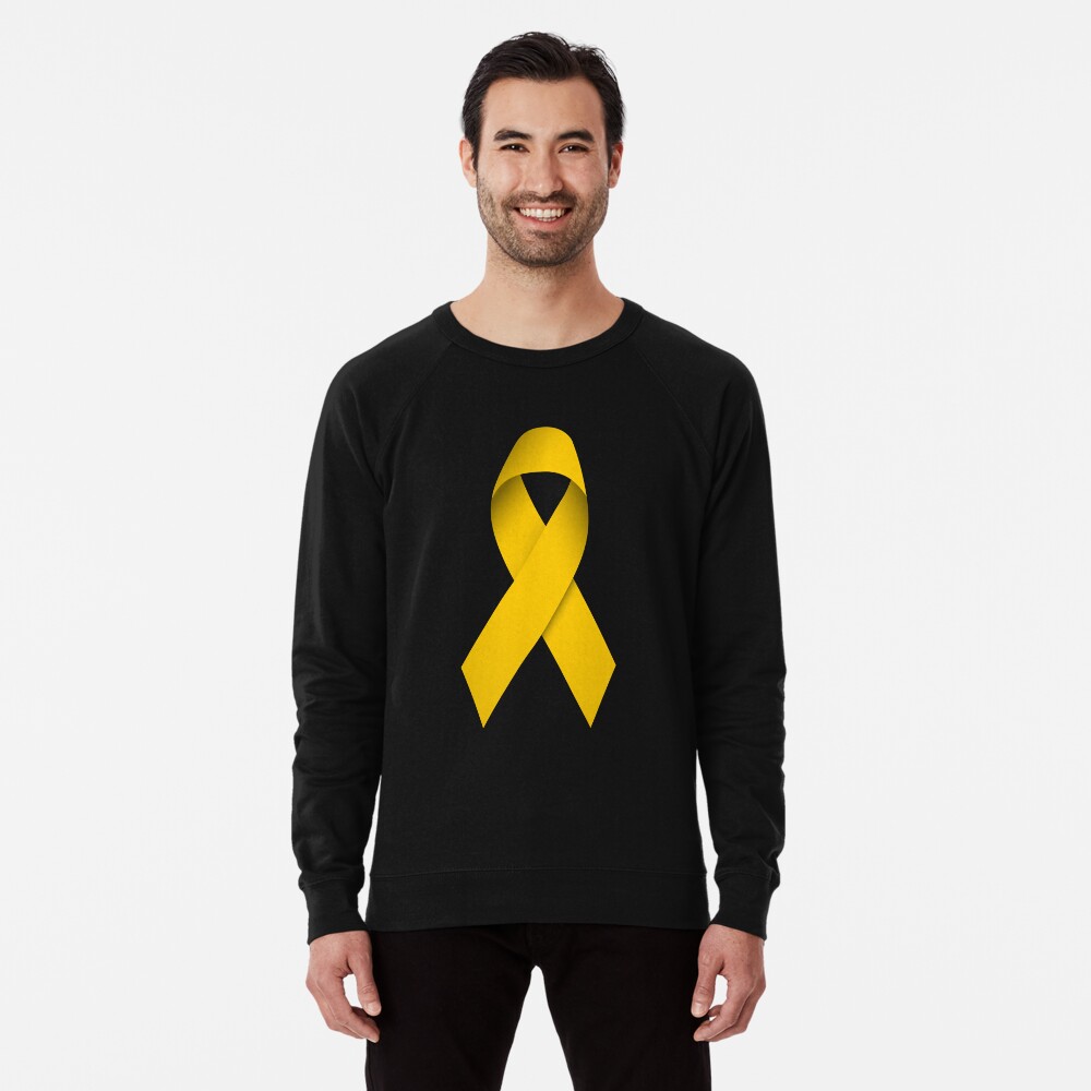 "Yellow Ribbon" Sticker by FreakOutShirts | Redbubble