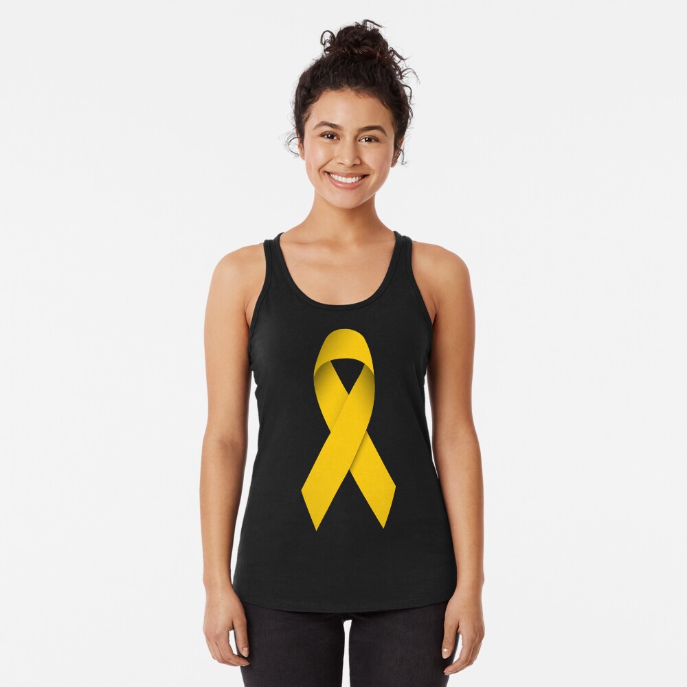"Yellow Ribbon" Sticker by FreakOutShirts | Redbubble