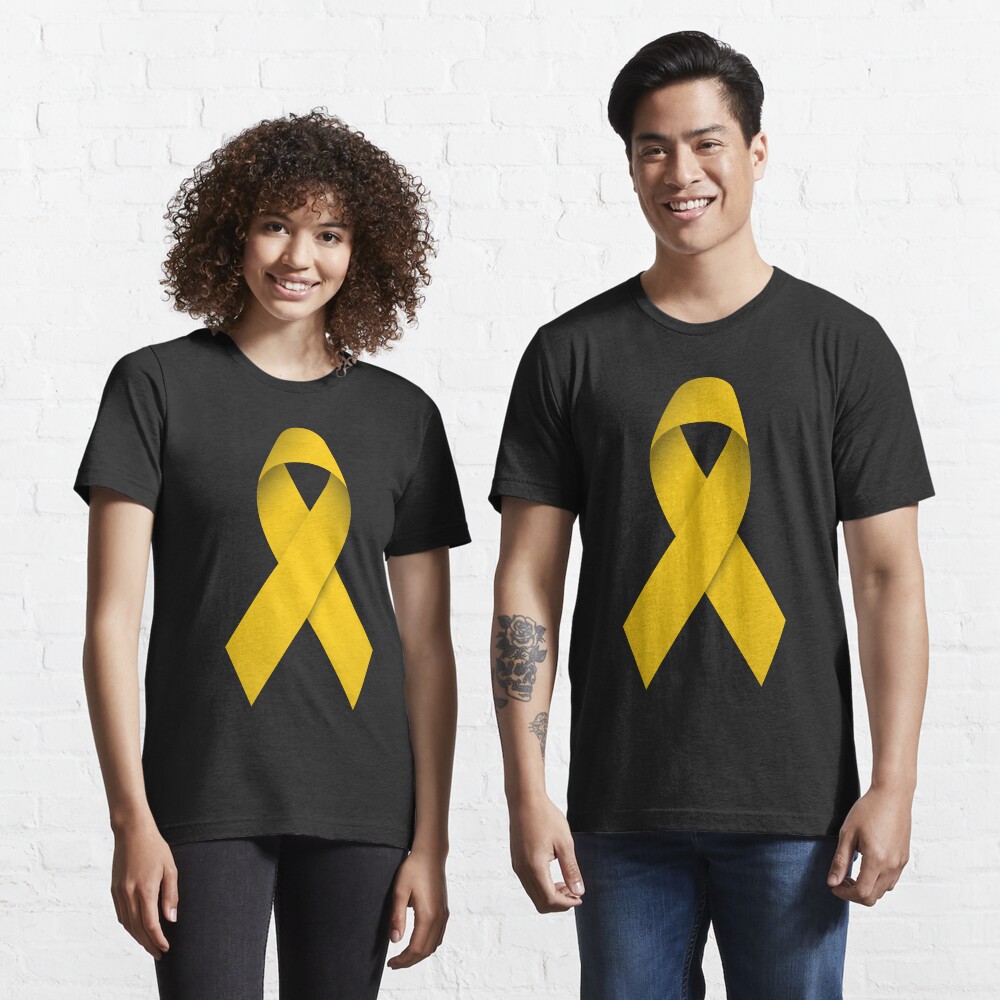 "Yellow Ribbon" Sticker by FreakOutShirts | Redbubble