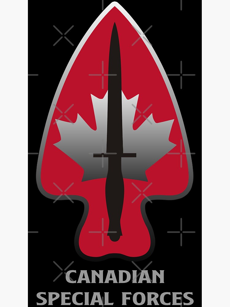 "JTF Joint Task Force 2 Canadian Special Forces #1950" Sticker for Sale ...