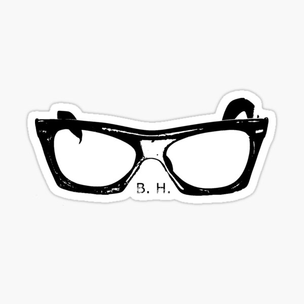 "Buddy Holly Tribute" Sticker by CitiesonWalls | Redbubble