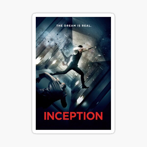 "Inception (HQ) 2" Sticker by MovieManiax | Redbubble