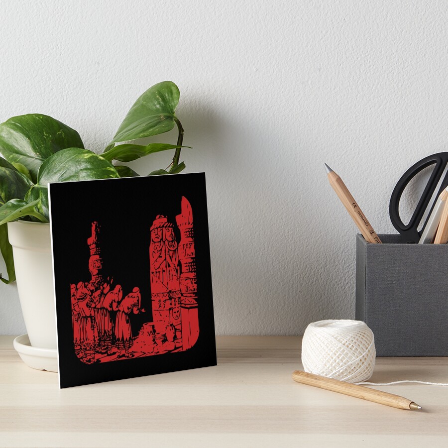 "Temple of Arkona / Zbruch Idol - Slavic Pagans Worshipping Sventovit ...