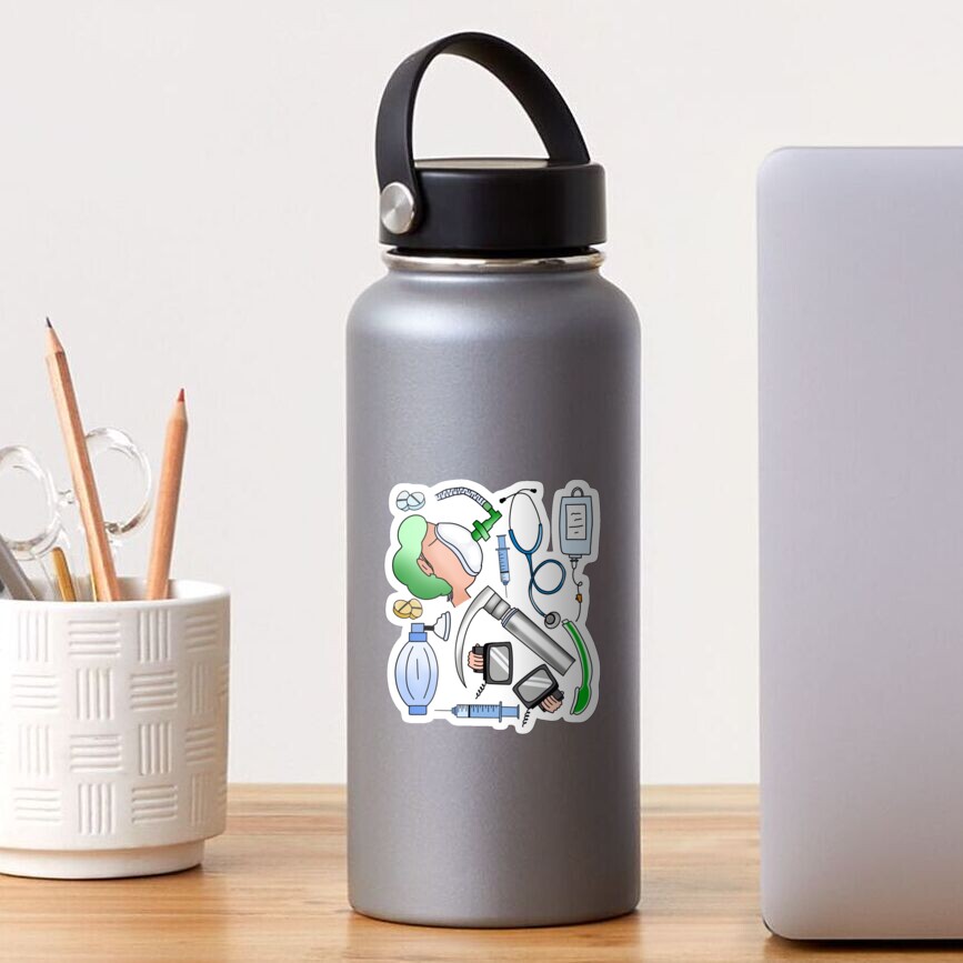 "anesthesia" Sticker by Stift-love | Redbubble