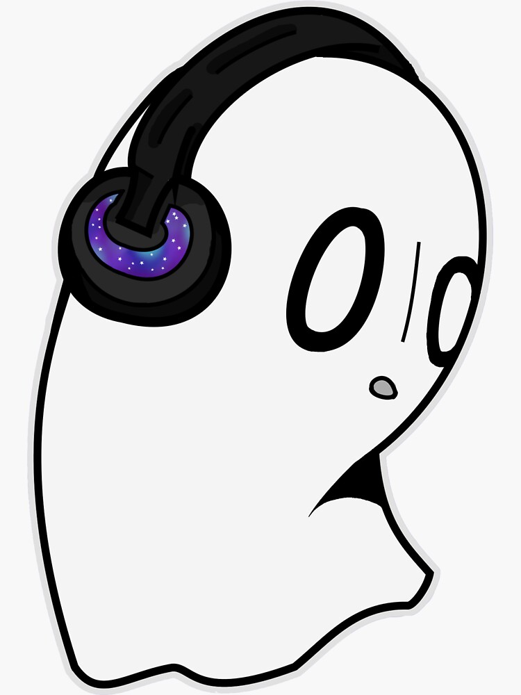 "Napstablook" Sticker for Sale by LegoNinjaBilbo | Redbubble