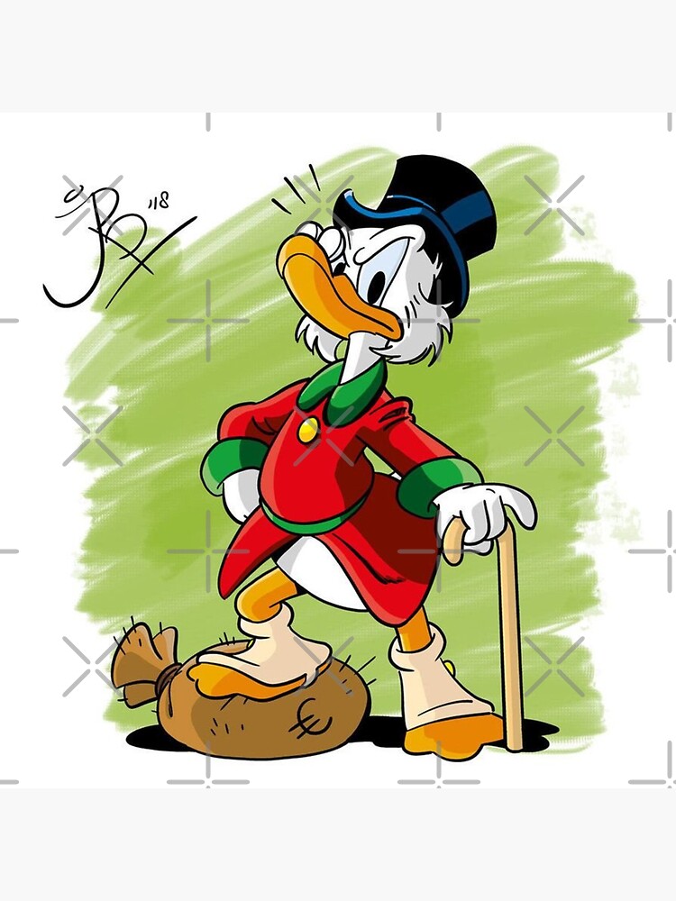 "Scrooge McDuck" Sticker by shukhratChel | Redbubble
