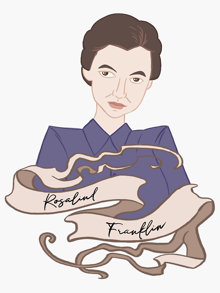 "Rosalind Franklin women in stem and science" Sticker by Annie0221 ...