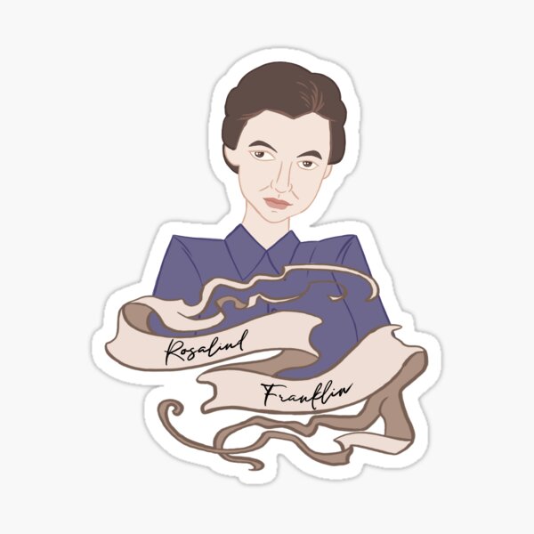 "Rosalind Franklin women in stem and science" Sticker by Annie0221 ...