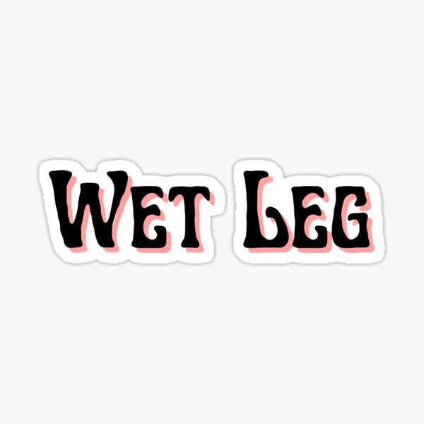 "Wet Leg Art NUVO Logo" Sticker by debasershop | Redbubble