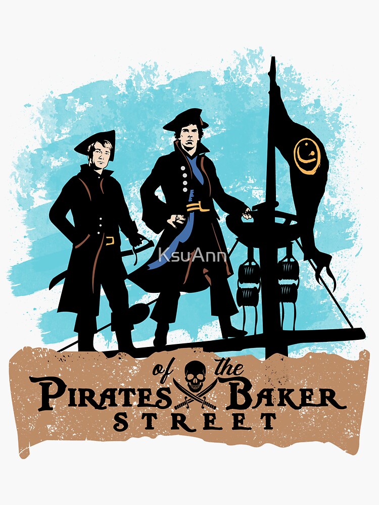 "Pirates Parody" Sticker for Sale by KsuAnn | Redbubble