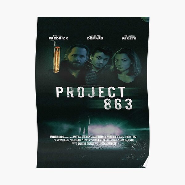 "Project 863" Poster by funnstores009 | Redbubble