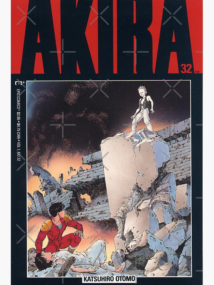 "AKIRA anime" Sticker by zombiebrain13 | Redbubble