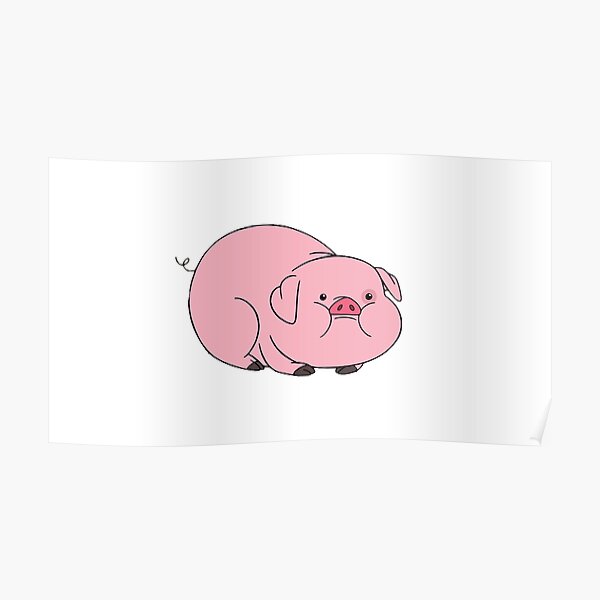 "Waddles" Poster by charlo19 | Redbubble