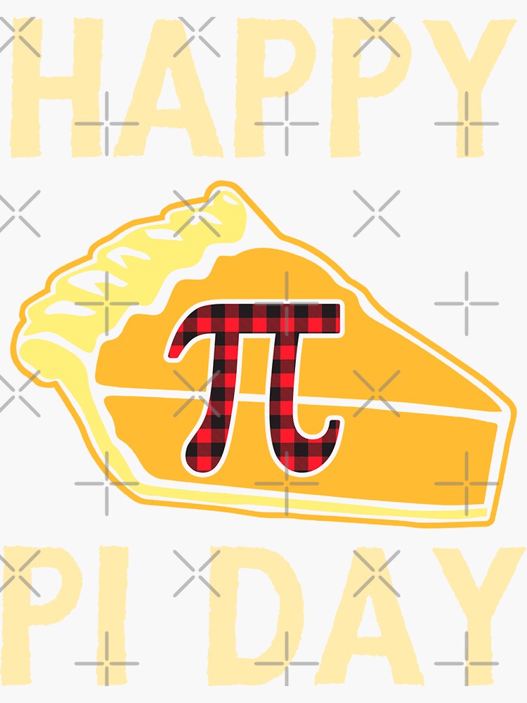 "Pi Day Digits of Pi Buffalo Red Plaid Happy Pi Day Mathematic Math ...