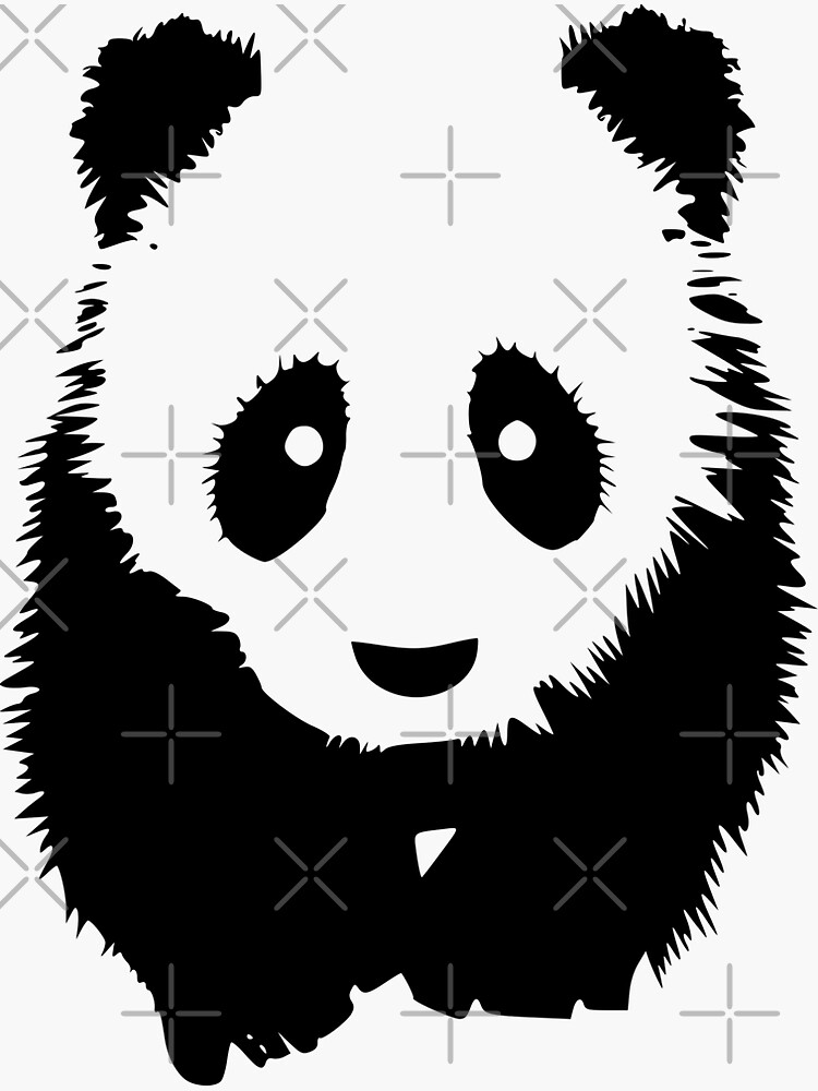 "Panda, bear, panda bear" Sticker by Nordwind | Redbubble