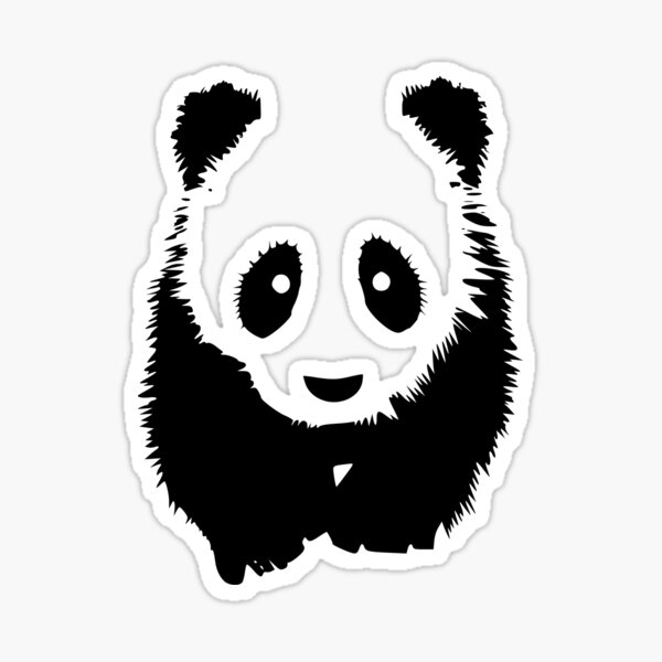 "Panda, bear, panda bear" Sticker by Nordwind | Redbubble