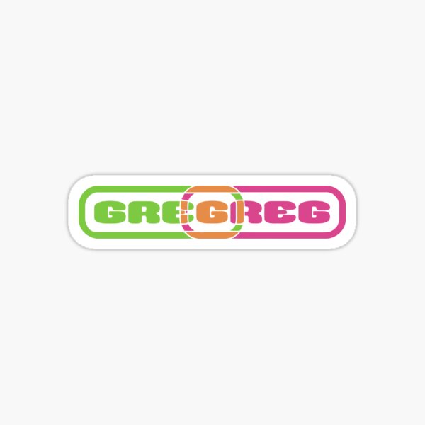 "Danny Gonzalez Merch G Greg" Sticker by Rainko | Redbubble