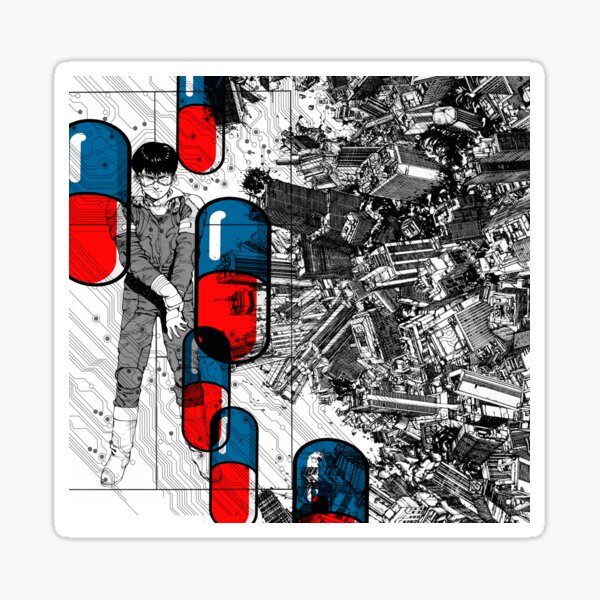 "kaneda" Sticker by ashuraarts | Redbubble