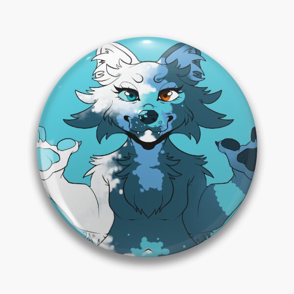 "Pibald Ice Wolf Girl | Kawaii Furry Fursona Cartoon Anime Manga | Yiff ...