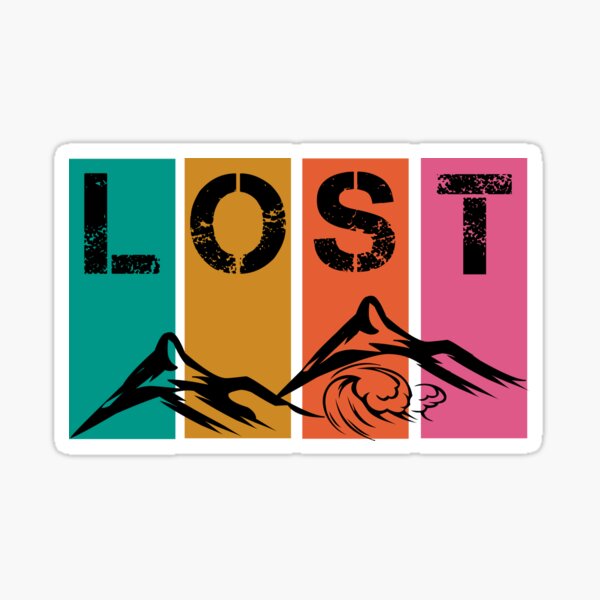 "Lost" Sticker by Smriti-artwork | Redbubble