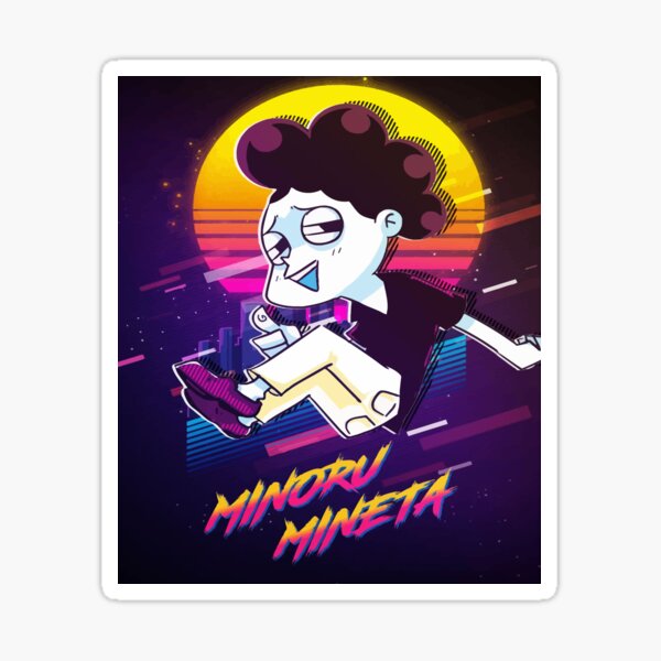 "Minoru Mineta" Sticker for Sale by deslook | Redbubble