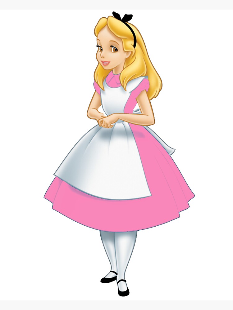 "Alice is back with no flowers" Sticker for Sale by Aanne23 | Redbubble