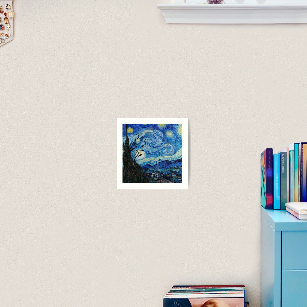 "Starry Night Van Gogh, Starry Night painting, Van Gogh design, Starry ...
