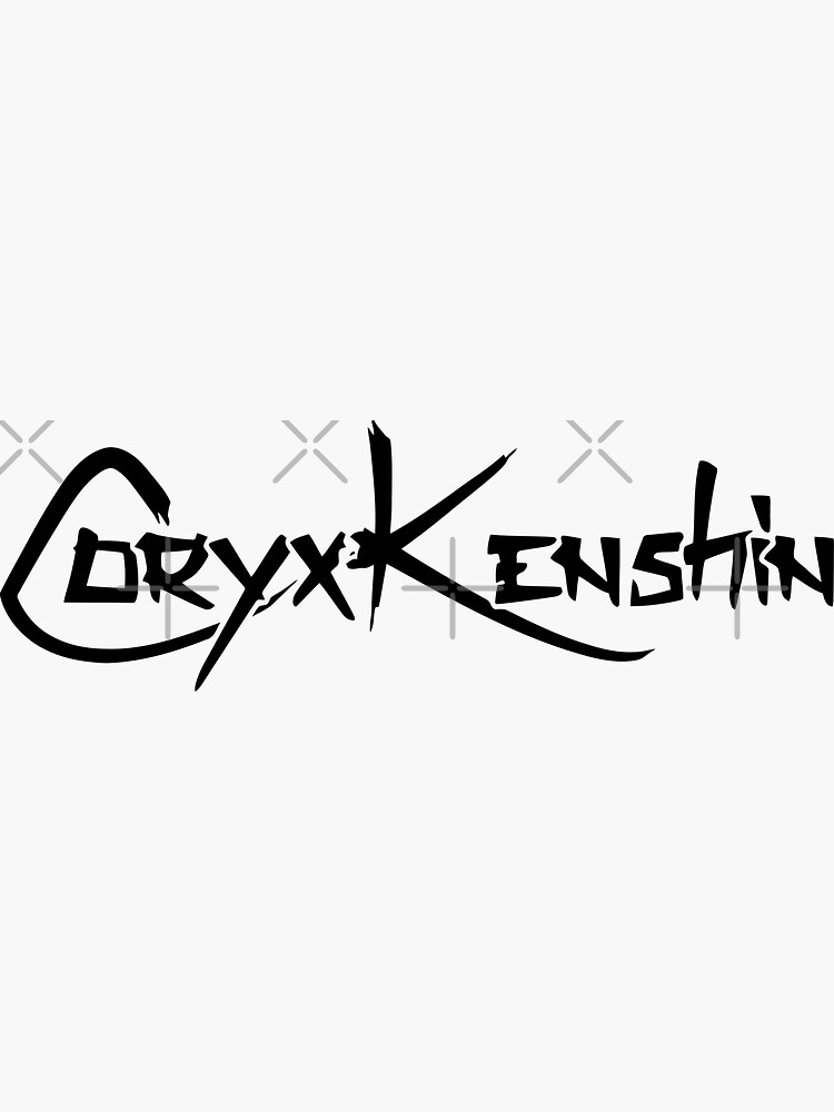 "Coryxkenshin Merch Cory Kenshin-Logo" Sticker von Rainko | Redbubble