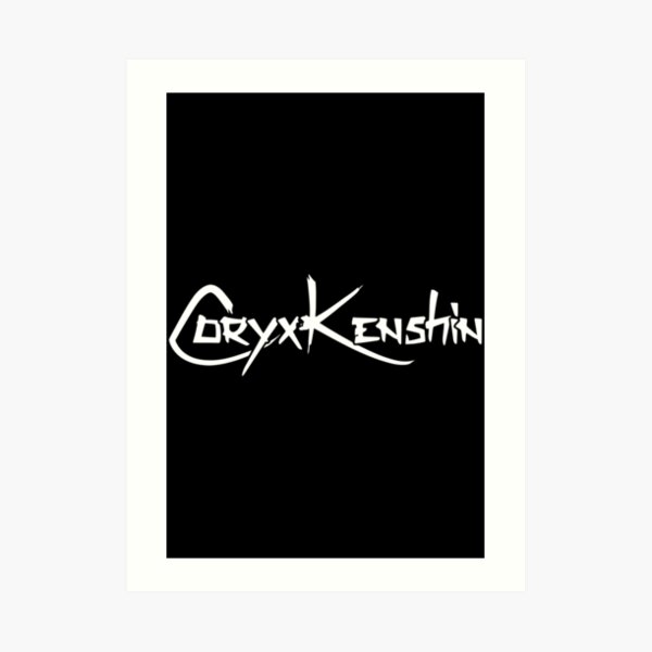 "Coryxkenshin Merch Cory Kenshin Logo" Art Print by Rainko | Redbubble