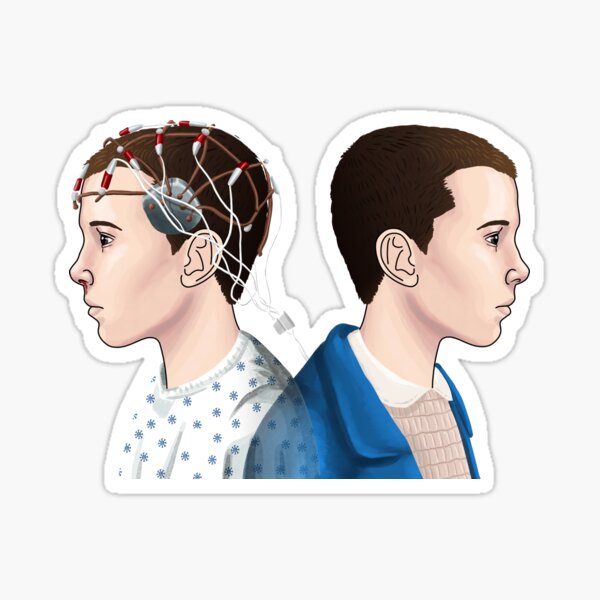 "Eleven" Sticker by BovaArt | Redbubble