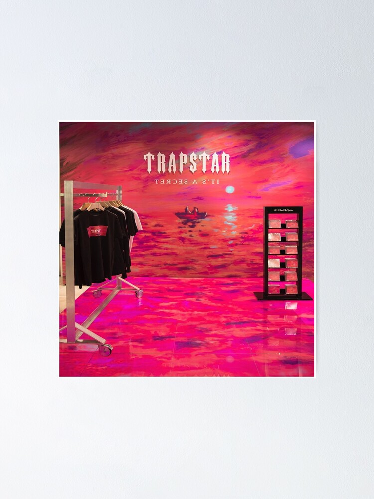 "TRAPSTAR SUNSET" Poster for Sale by Trapstarrr | Redbubble